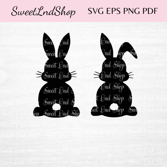 Easter Bunny SVG Easter SVG Bunny SVG Cricut Cut File | Etsy