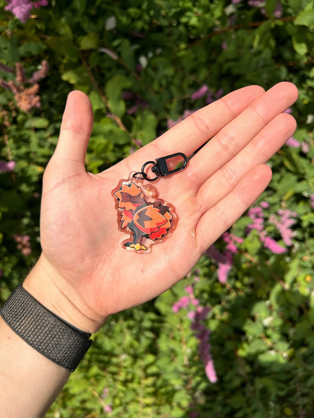 Galarian Zapdos Keychain Pokemon Keychain - Etsy