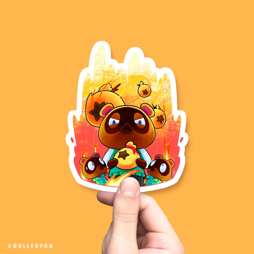 Animal Crossing | Tom Nook Sticker - Etsy