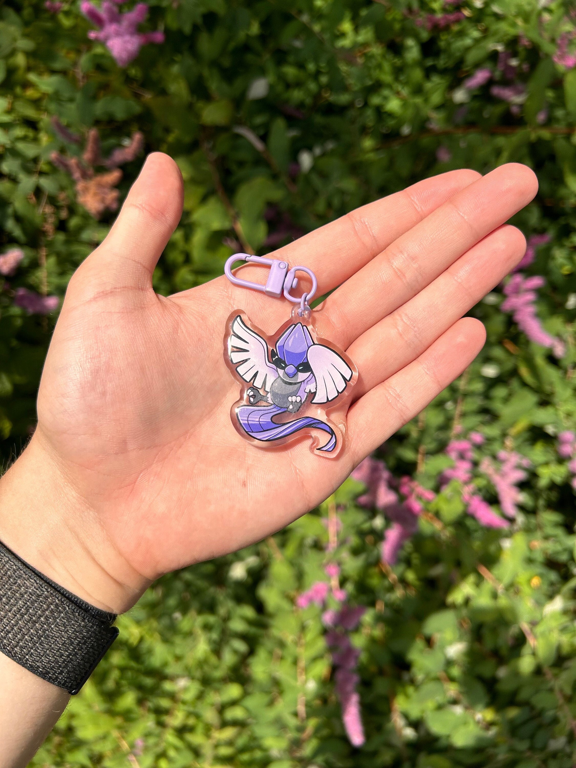 Galarian Articuno Keychain Pokemon Keychain - Etsy
