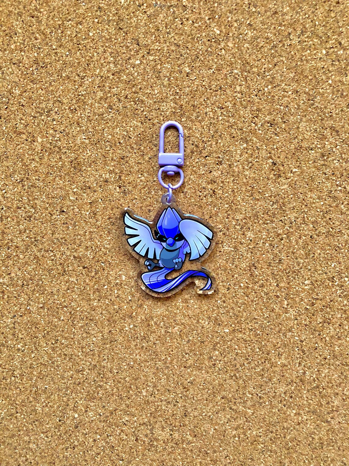 Galarian Articuno Keychain Pokemon Keychain - Etsy