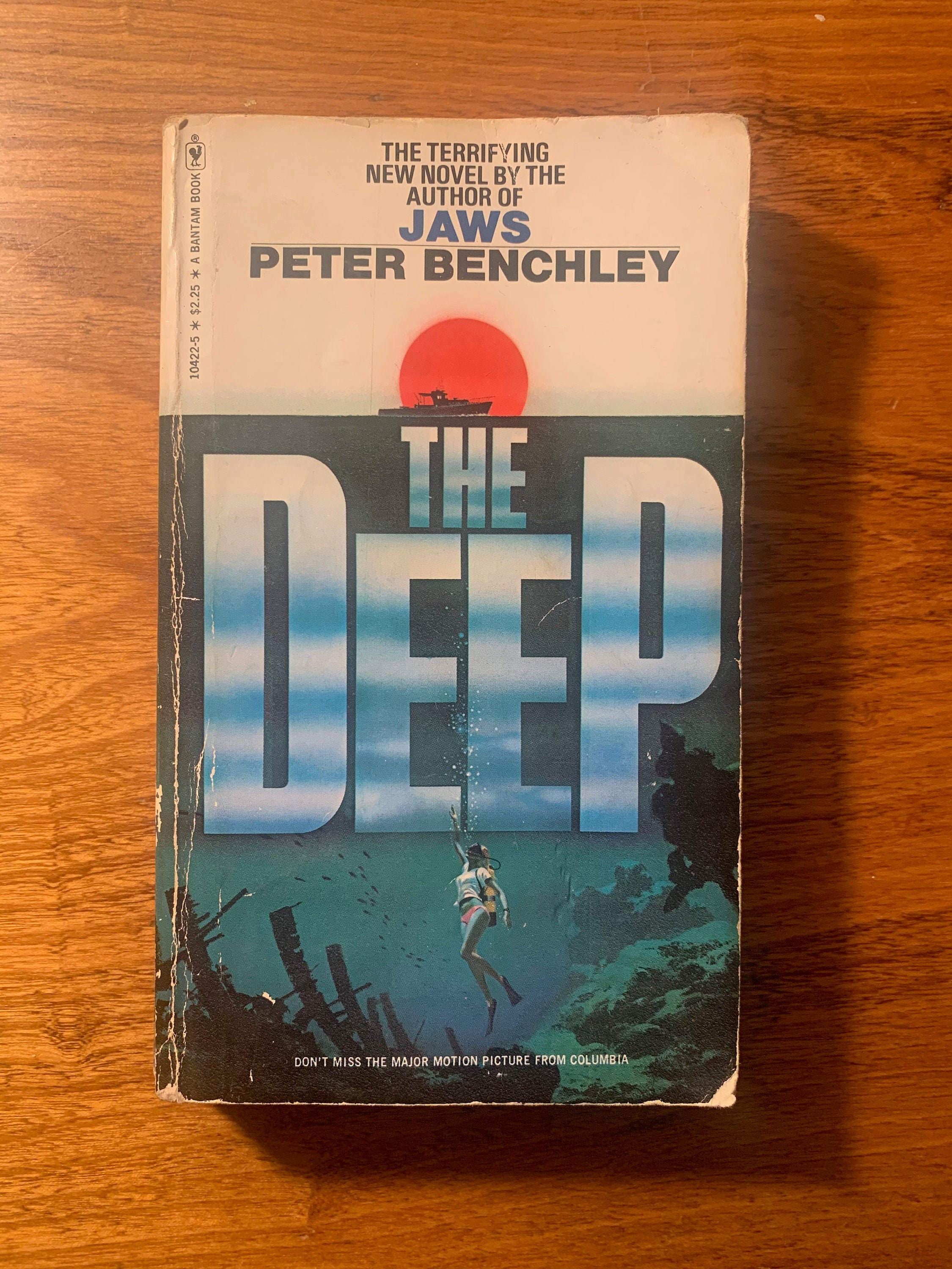 Vintage Paperback Book the Deep / Peter Benchley / 1976 - Etsy UK