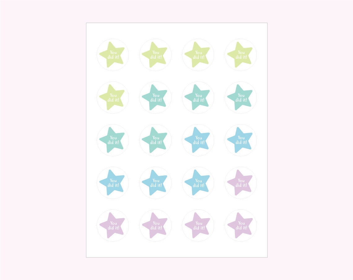 Star Sticker Sheets, for Teachers Educators Parents, Fun Class ...