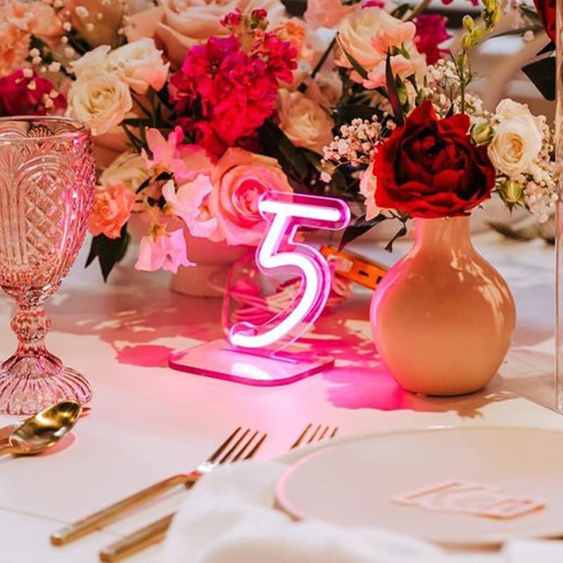 Light up Numbers - Etsy