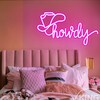 Too Glam to Give A Damn Neon Sign, Custom Bedroom Dressing Room Decor ...
