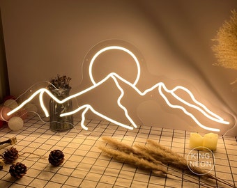 Led Mountain Sign - Etsy