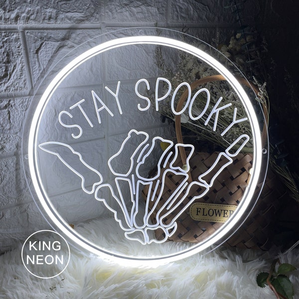 Halloween Lighted Sign - Etsy