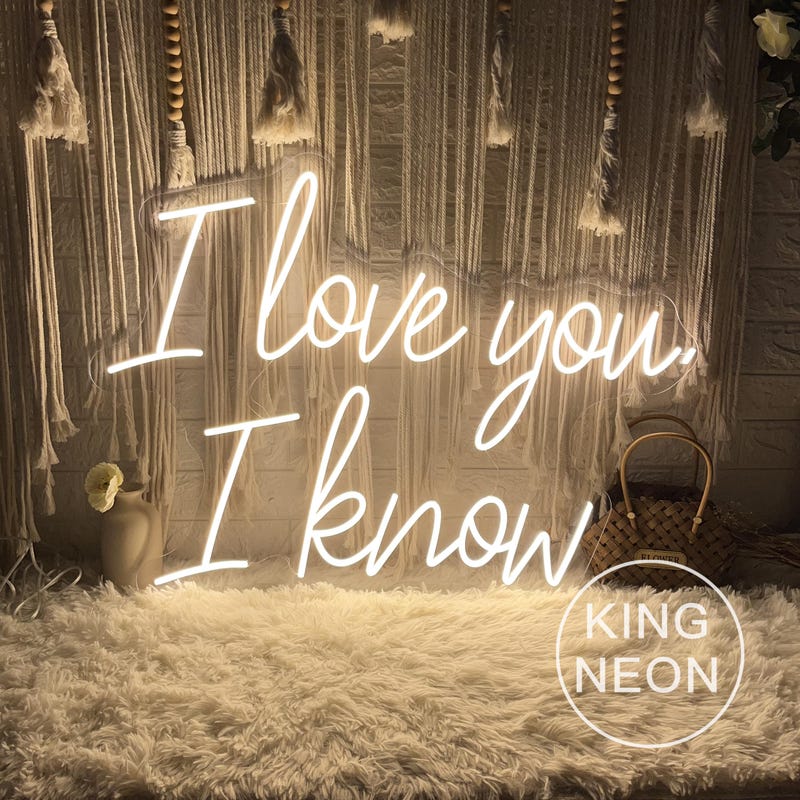 I Love You I Know - Etsy