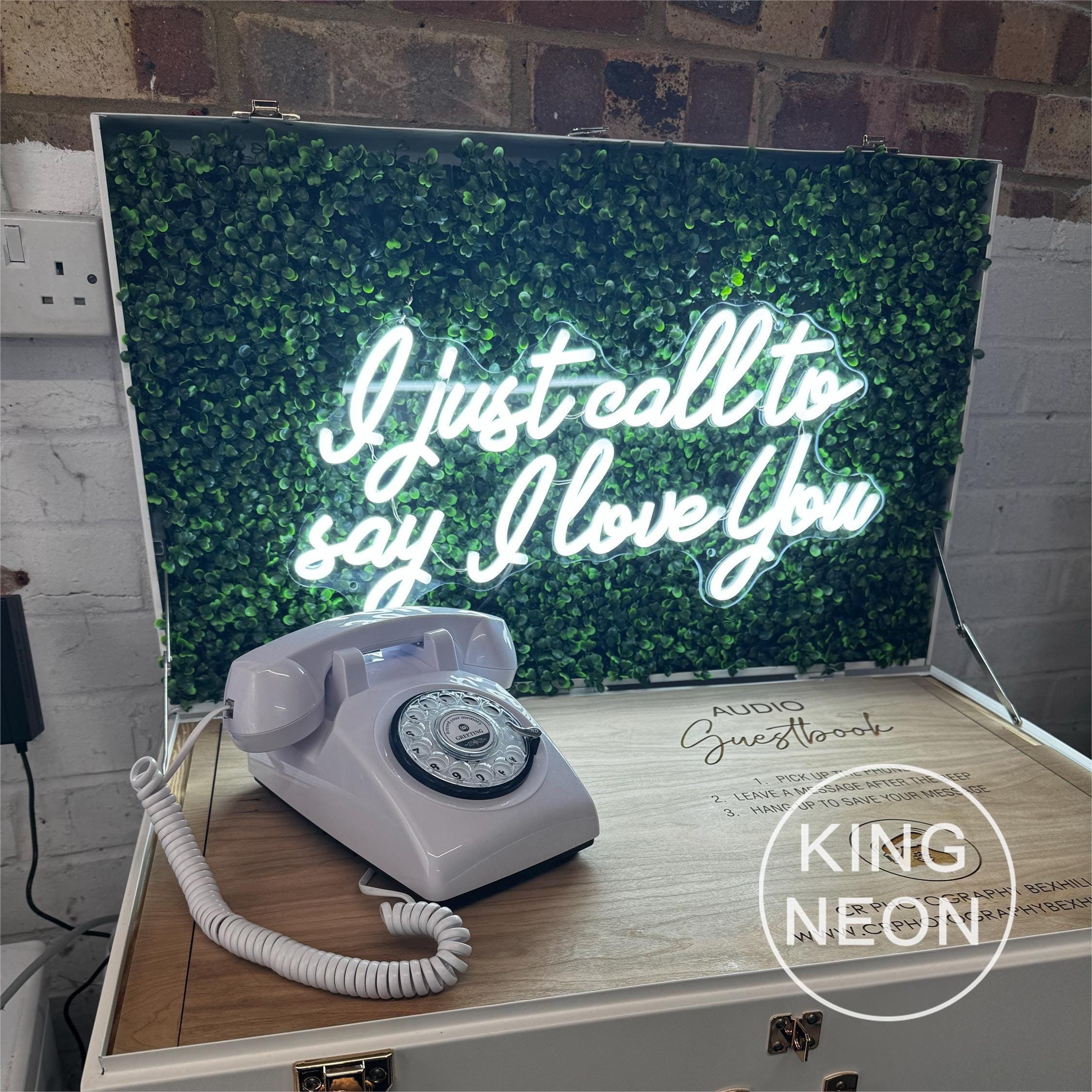 I Just Call to Say I Love You LED Neon Sign, Wedding Decor - Etsy