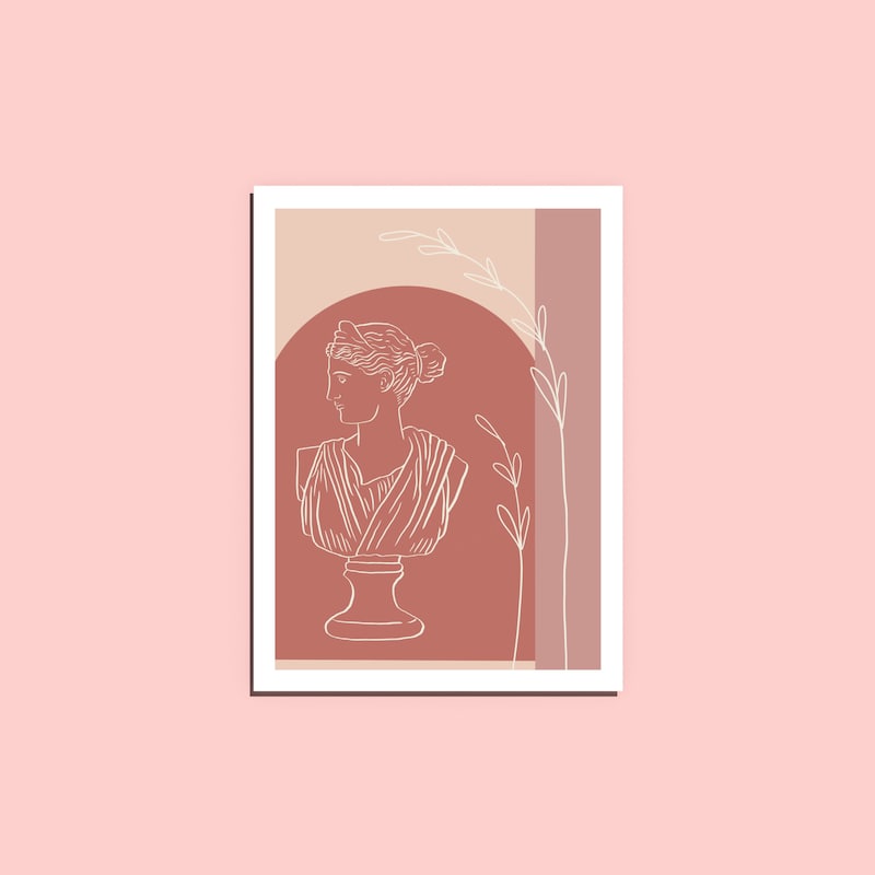 Bust Canvas Art - Etsy