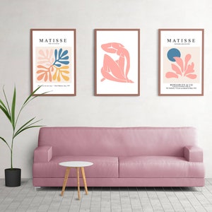 Set of 3 Matisse Printable Room Decor, Henri Matisse Wall Art, Room ...