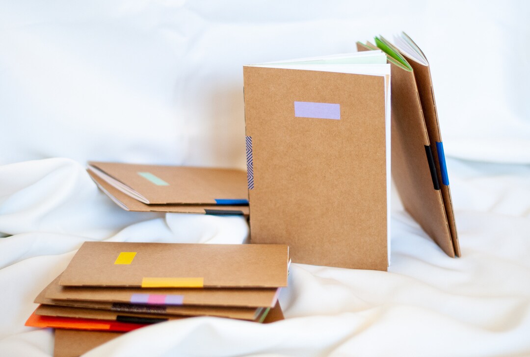 Multi-paper Green Water Notebook - Etsy