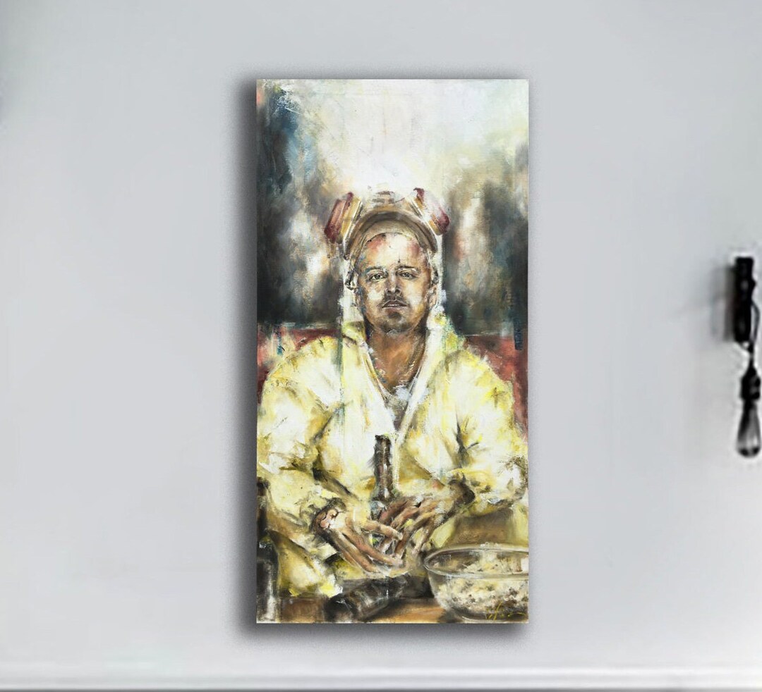 Breaking Bad Original Painting, Cult Television Series, Original Oil ...