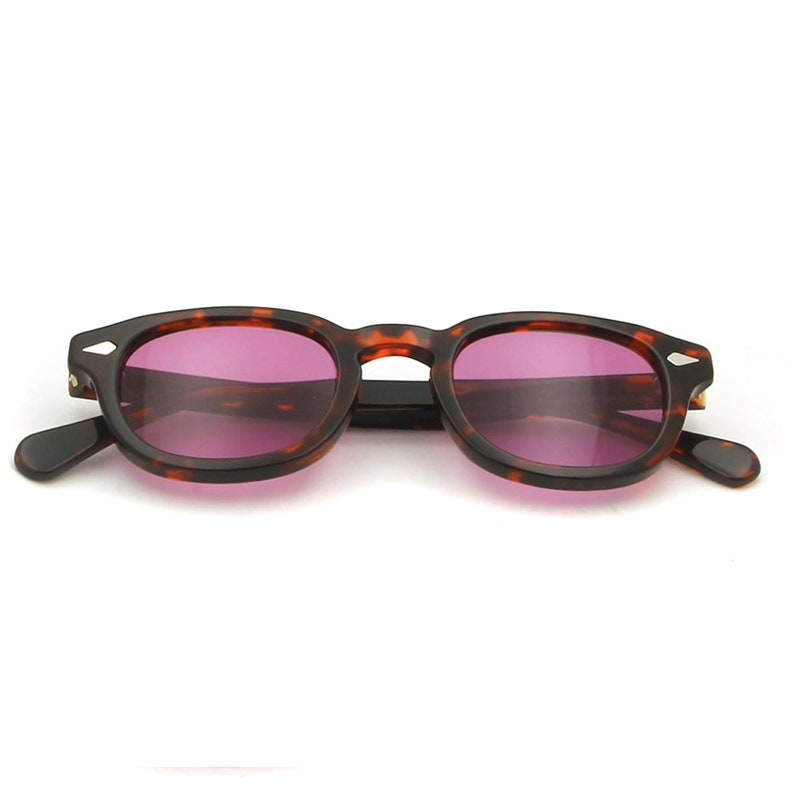 James Dean Sunglasses Tart Arnel Style 44 or 47 Tortoise Purple Lenses ...
