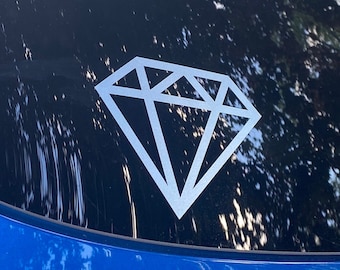 Diamond Decal | Etsy