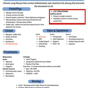 Oxygen Delivery Nursing School Notes, Med Surg Pulmonary Basics, O2 ...