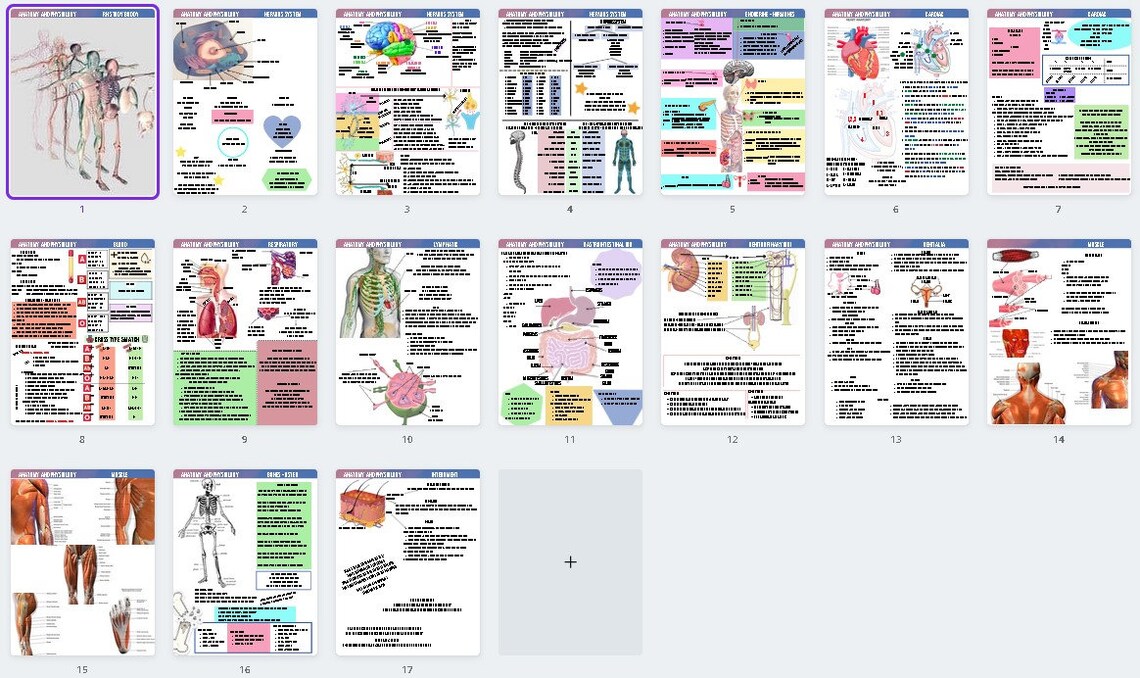 Nursing A&P Notes Anatomy and Physiology for Nursing - Etsy