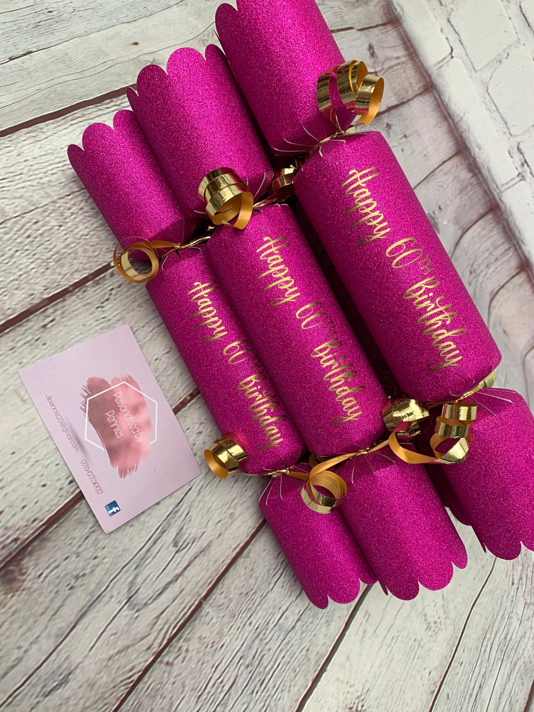 Personalised Crackers - Etsy UK