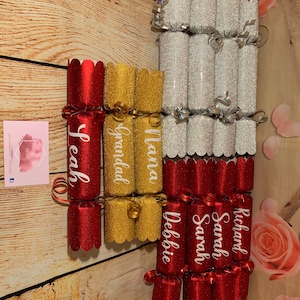 Christmas Personalised Crackers - Etsy UK
