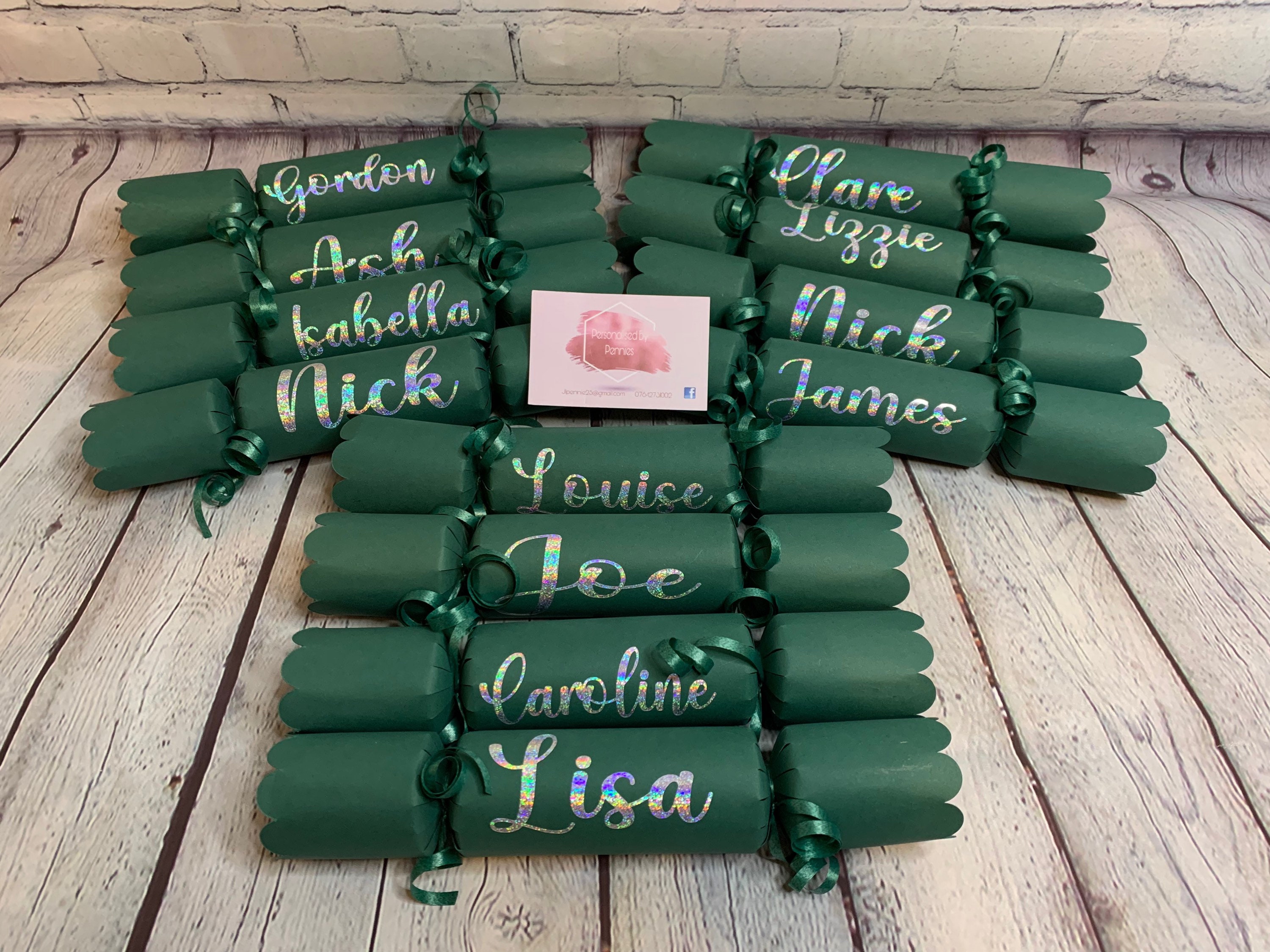 Personalised Crackers - Etsy UK