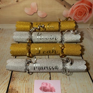 Christmas Personalised Crackers - Etsy UK