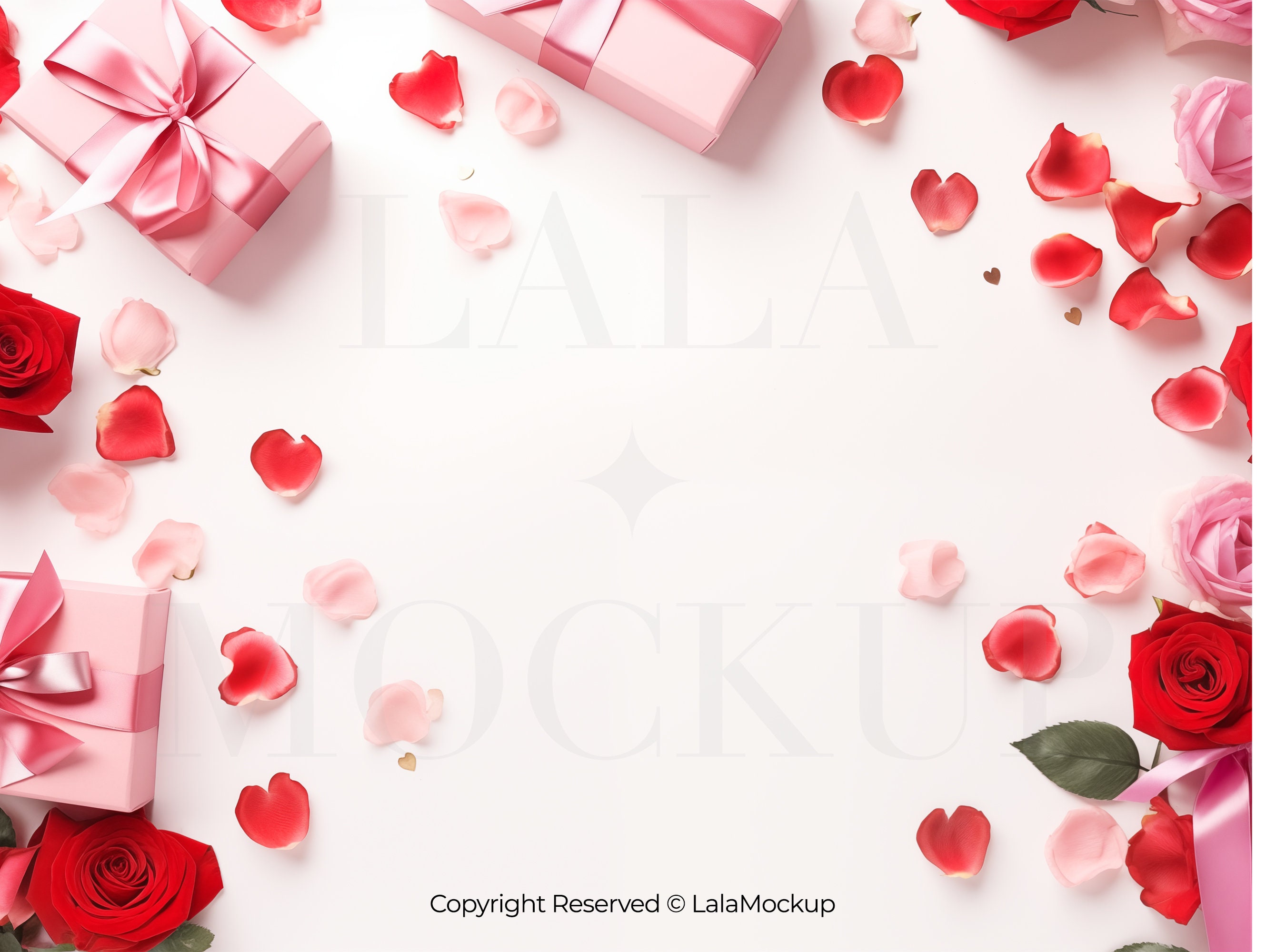 25 Valentines Day Background Mockup Bundle, Valentines Day Mockup ...