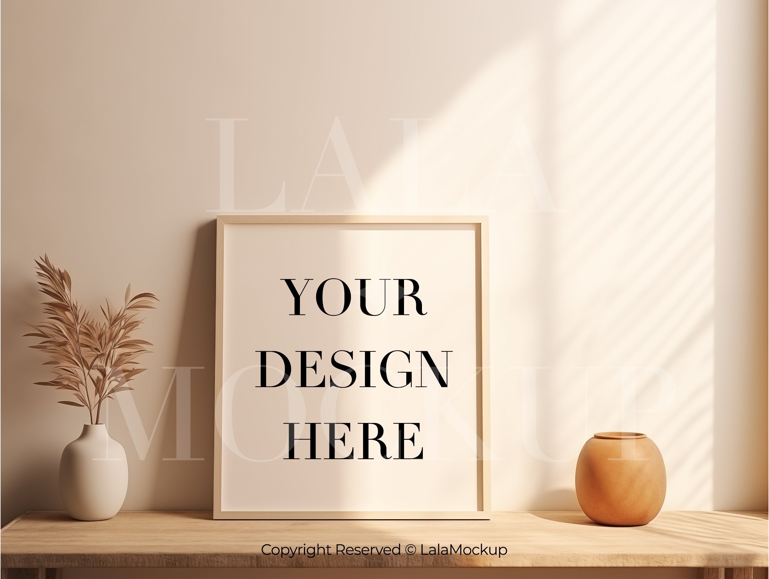 50 Frame Mockup Bundle, Neutral Simple Mock up Photograph Styled Stock ...