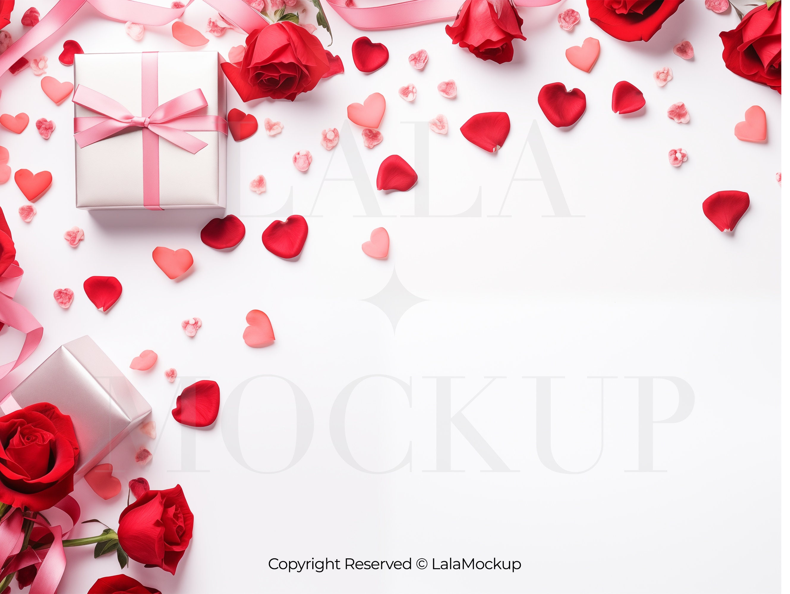 25 Valentines Day Background Mockup Bundle, Valentines Day Mockup ...