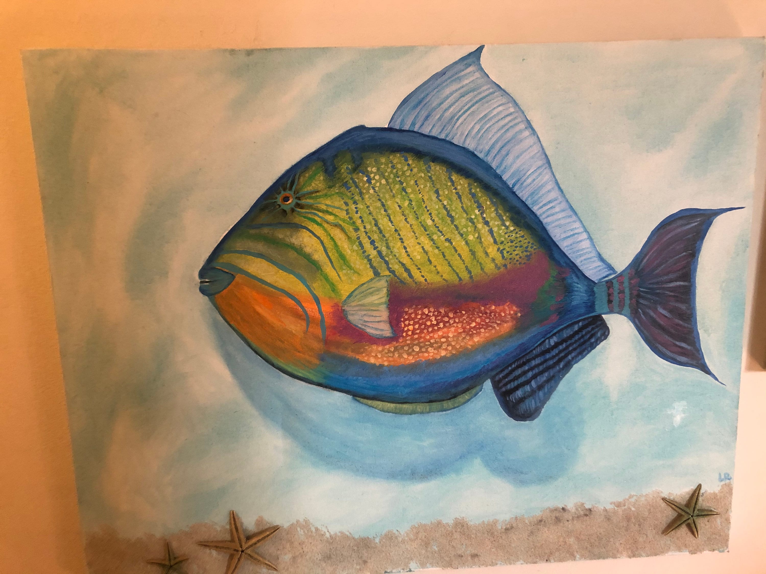 Fish Canvas | Etsy