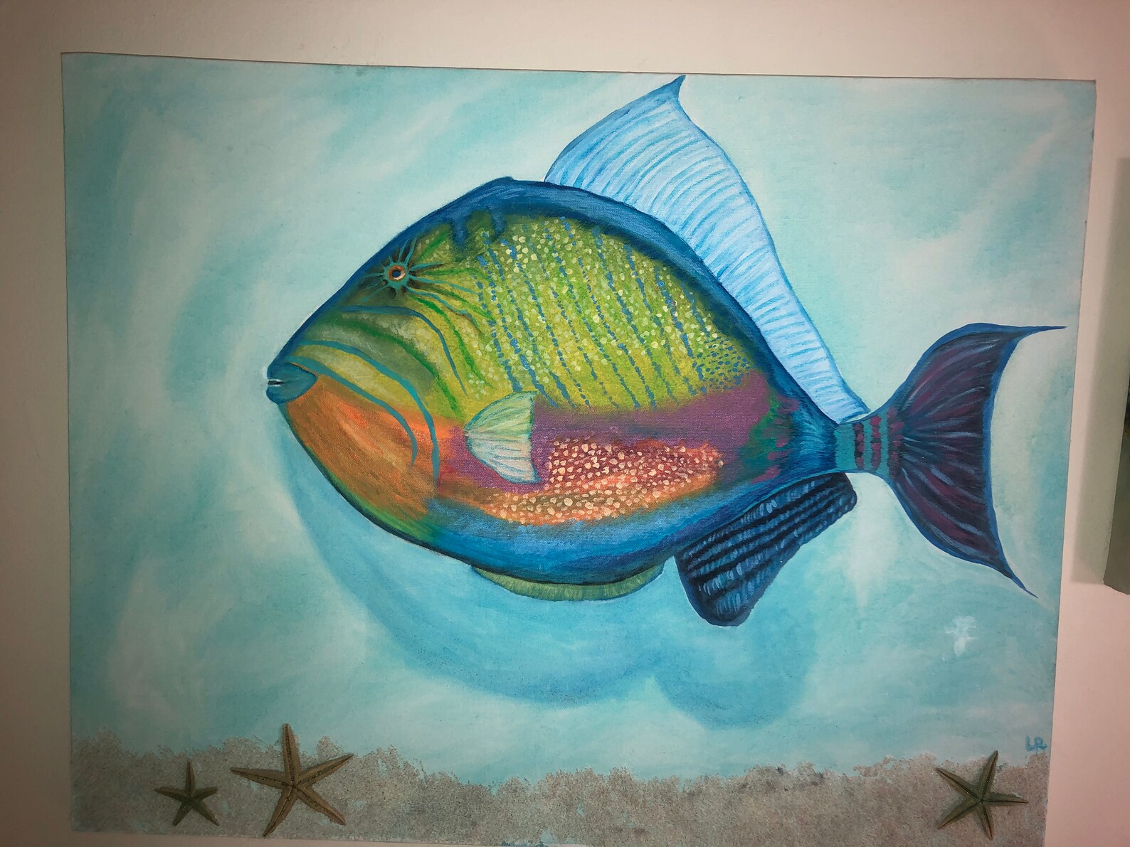 Fish Canvas | Etsy