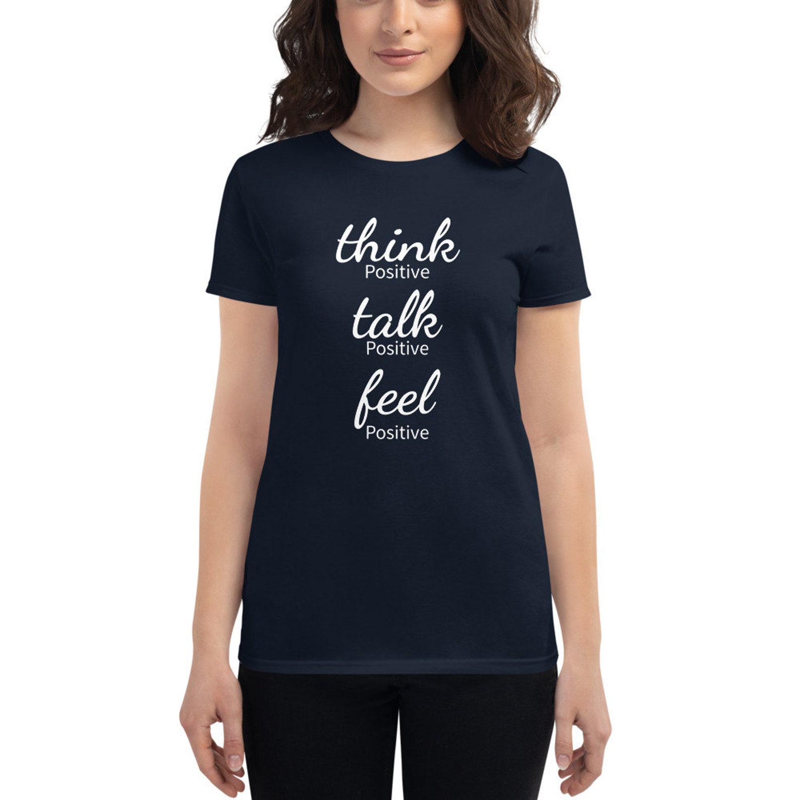 Think Positive Talk Positive Feel Positive | Inspirational Saying ...