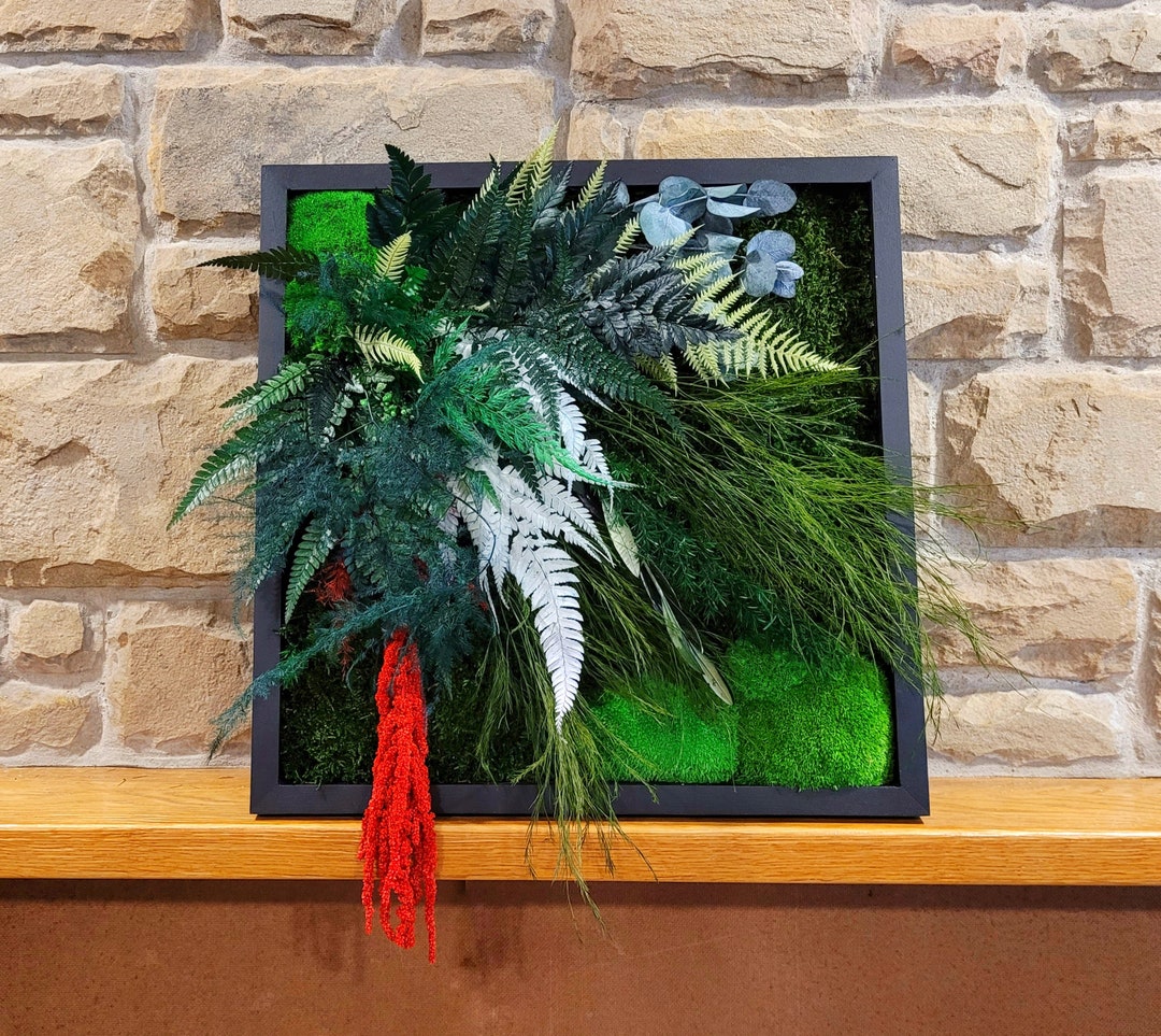 Moss Wall Art. Moss Wall. Greenwall. Moss Frame. Preserved Moss. Moss ...