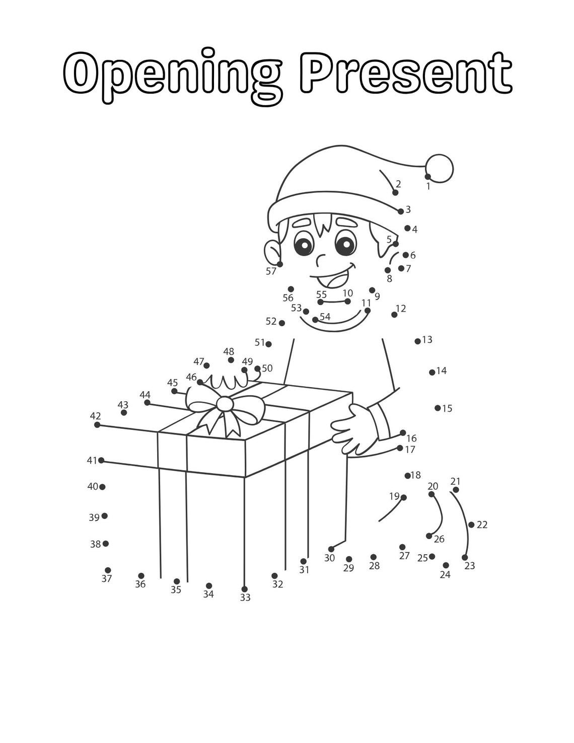 Connect the Dots Coloring Pages(50 Pages) - Etsy