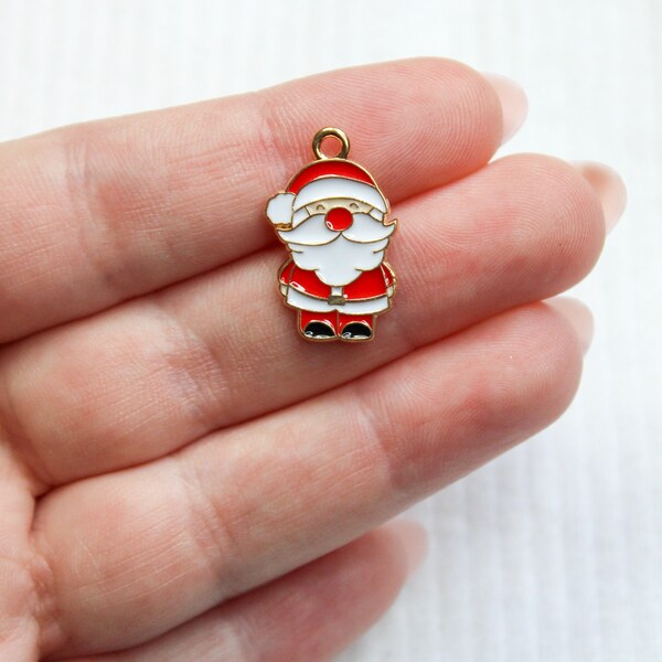 Santa Claus Charms - Etsy