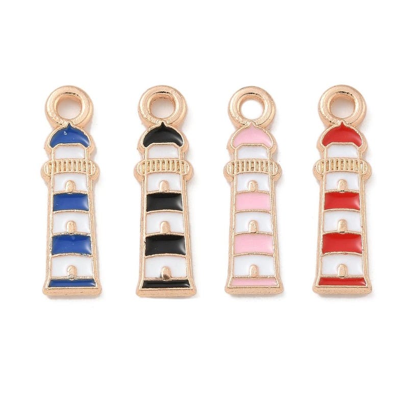 Lighthouse Charm - Etsy