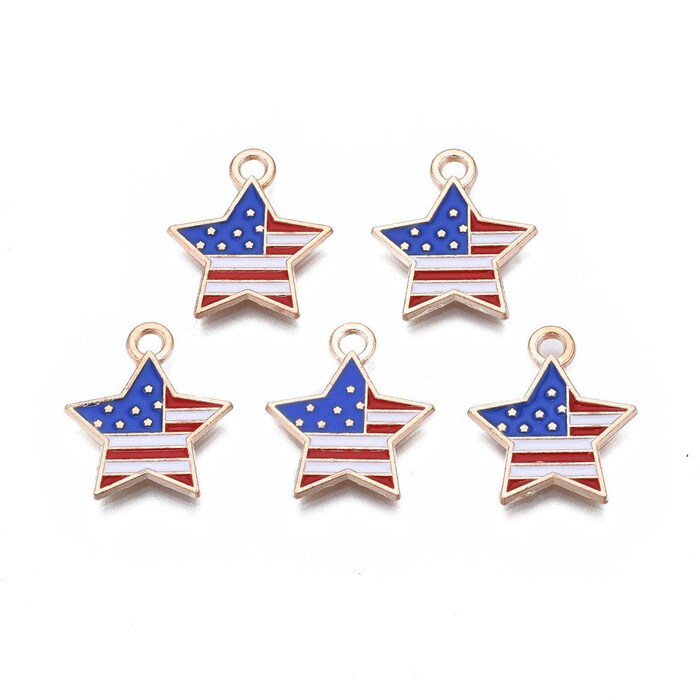 Flag Charms - Etsy