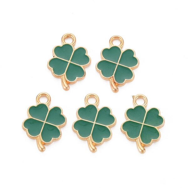 Clover Charms - Etsy