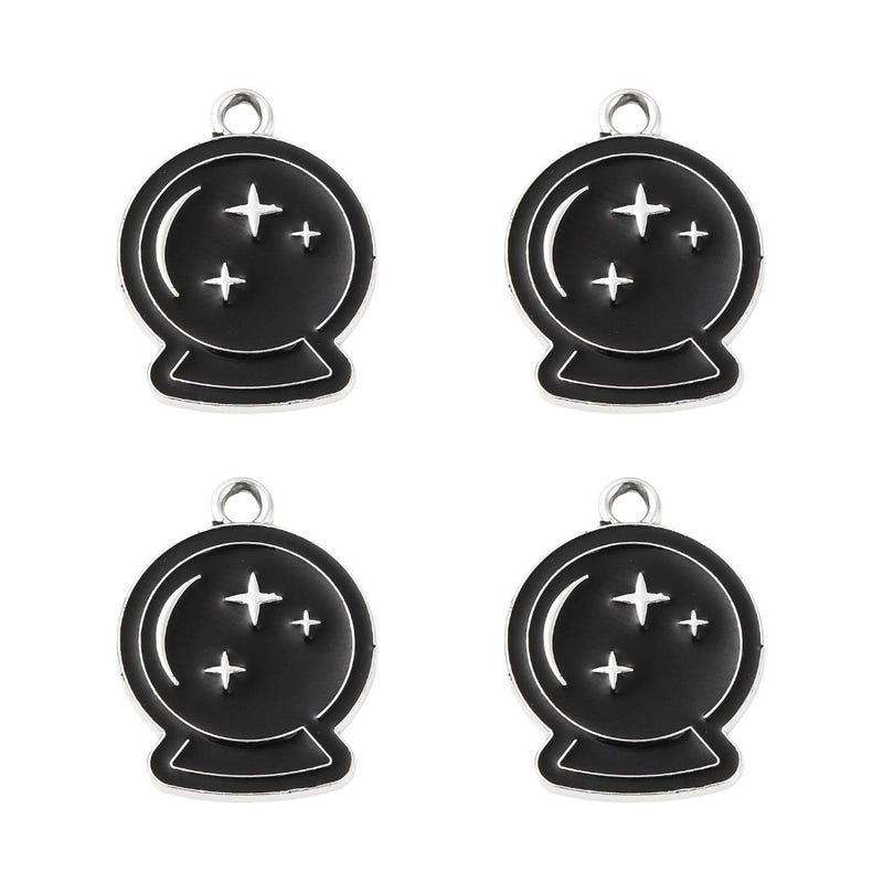 Crystal Ball Charm - Etsy