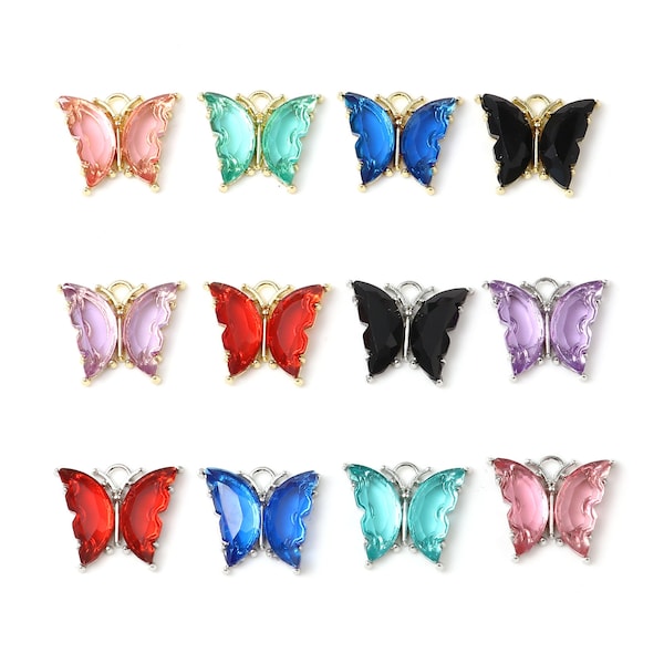 Butterfly Charms - Etsy