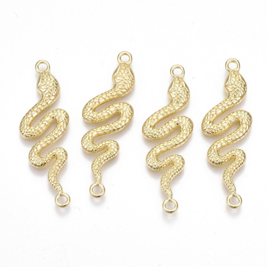 Gold Snake Connectors Snake Connectors Bulk Connectors - Etsy