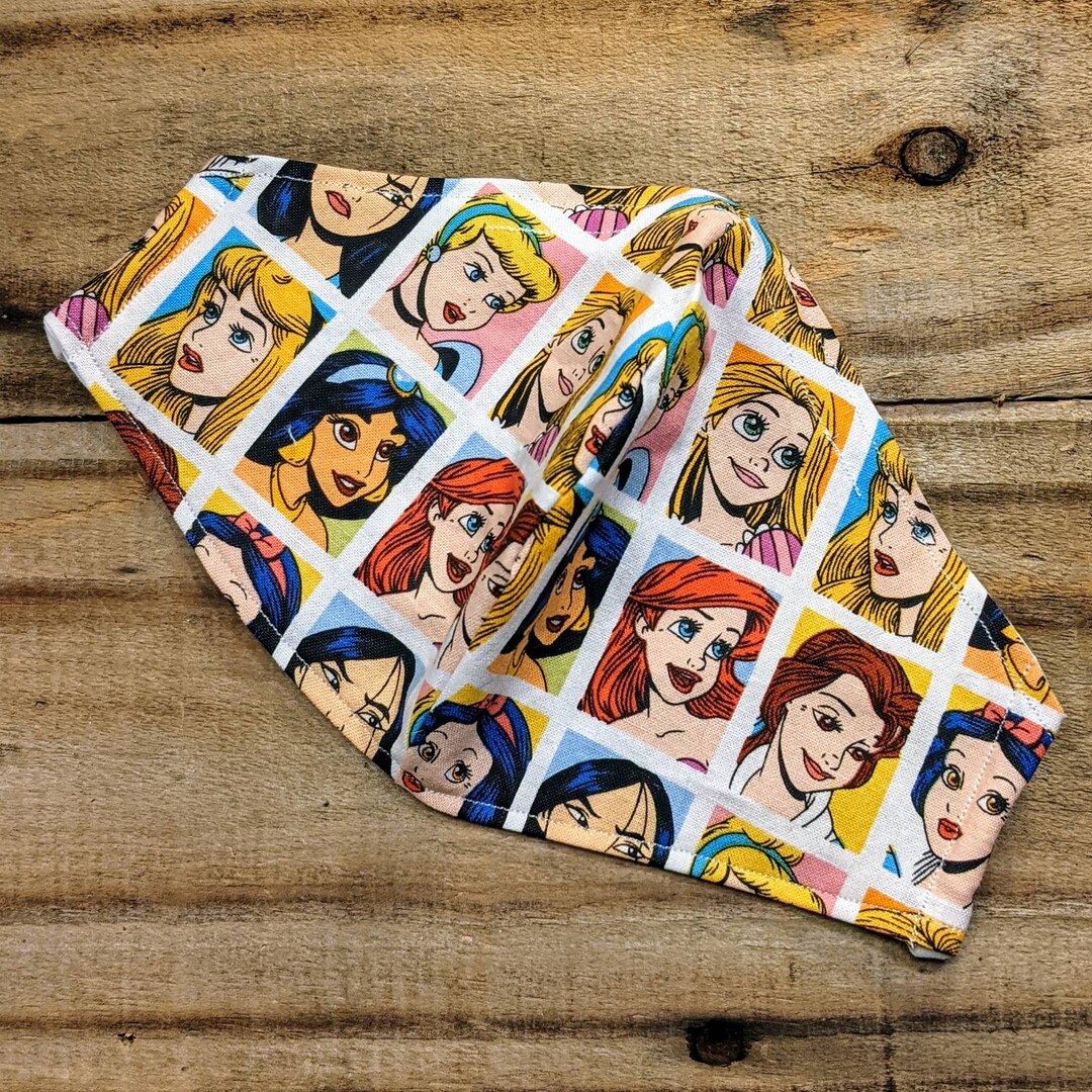 Disney Princess Panel Mask - Etsy