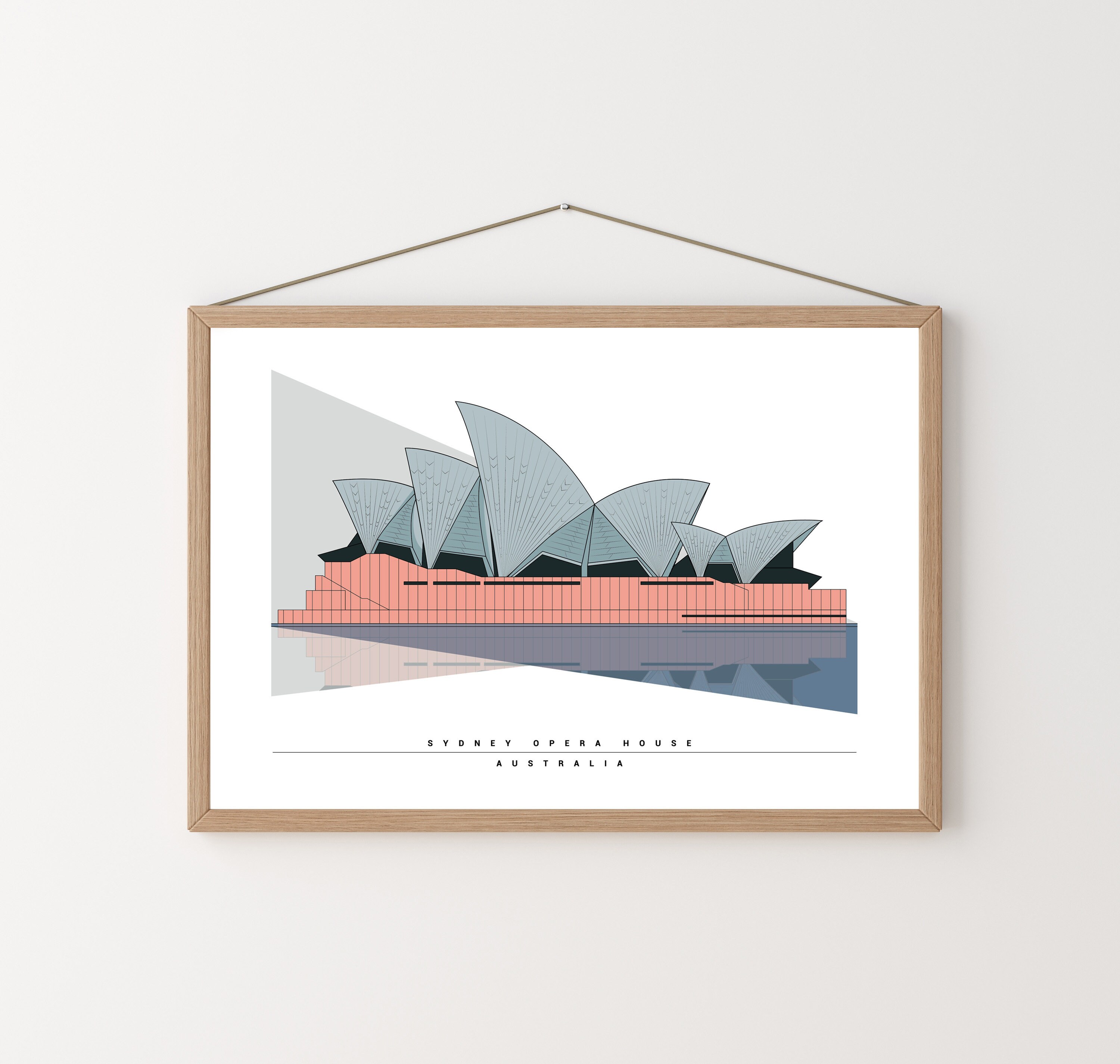 Sydney Opera House Print // Sydney print // Australia Print | Etsy