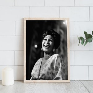 Aretha Franklin Poster Wall Art Home Decor - Etsy