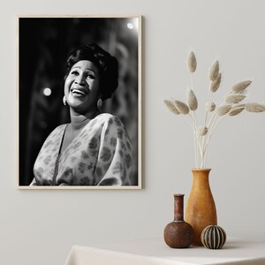 Aretha Franklin Poster Wall Art Home Decor - Etsy