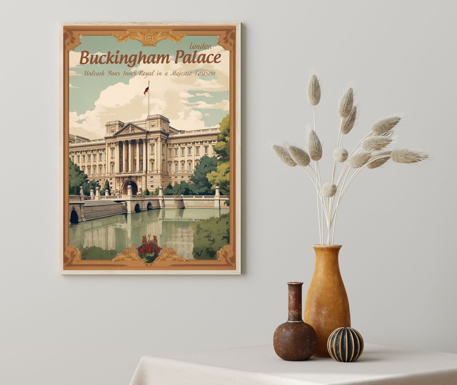 Great Britain, Buckingham Palace | Poster | Wall Art | Home Decor | - Etsy