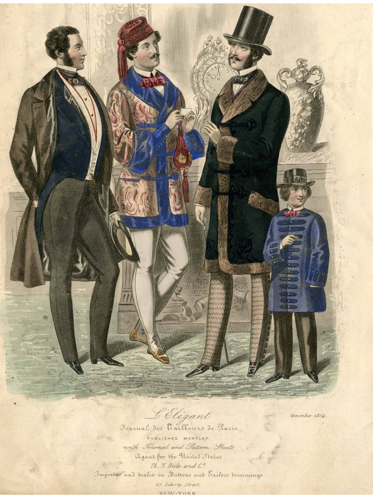 Fancy Gentlemen Costumes Poster - Etsy UK