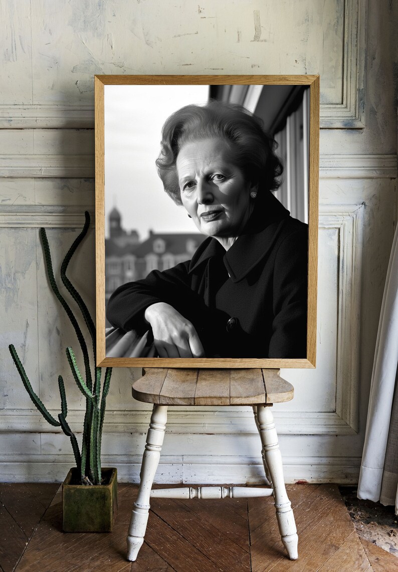 Margaret Thatcher 2 | Poster | Wall Art | Home Decor | - Etsy