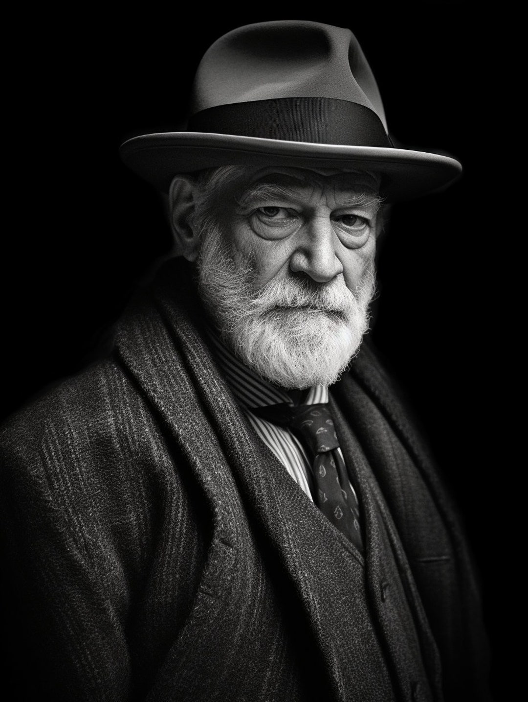 Sigmund Freud | Poster | Wandkunst | Wohnkultur | - Etsy.de