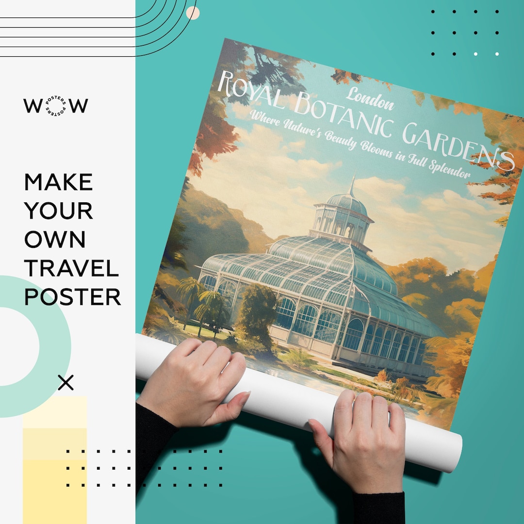 Custom Travel Poster - Personalized Destination Artwork | Vintage-style ...