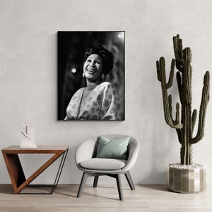 Aretha Franklin Poster Wall Art Home Decor - Etsy